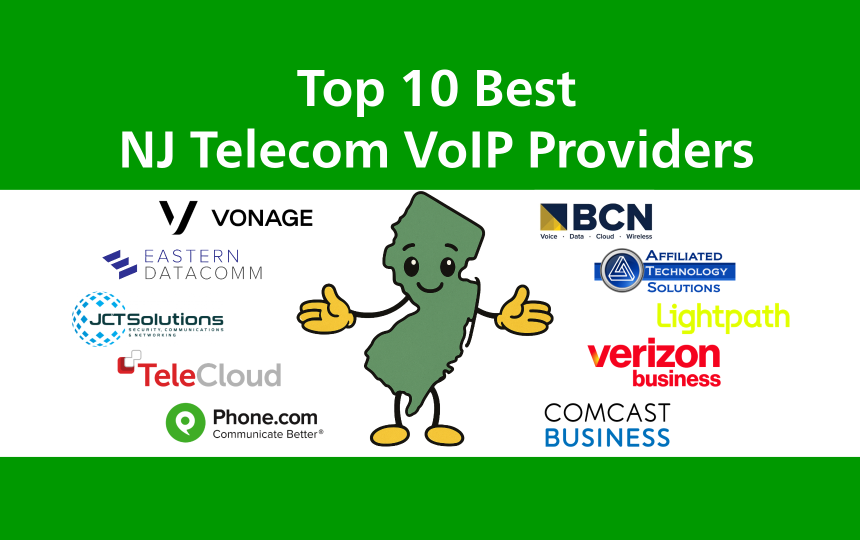 Top 10 Best Telecom VoIP Providers in New Jersey in 2025: Simple Guide